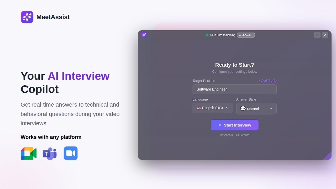 MeetAssist: AI Interview Copilot