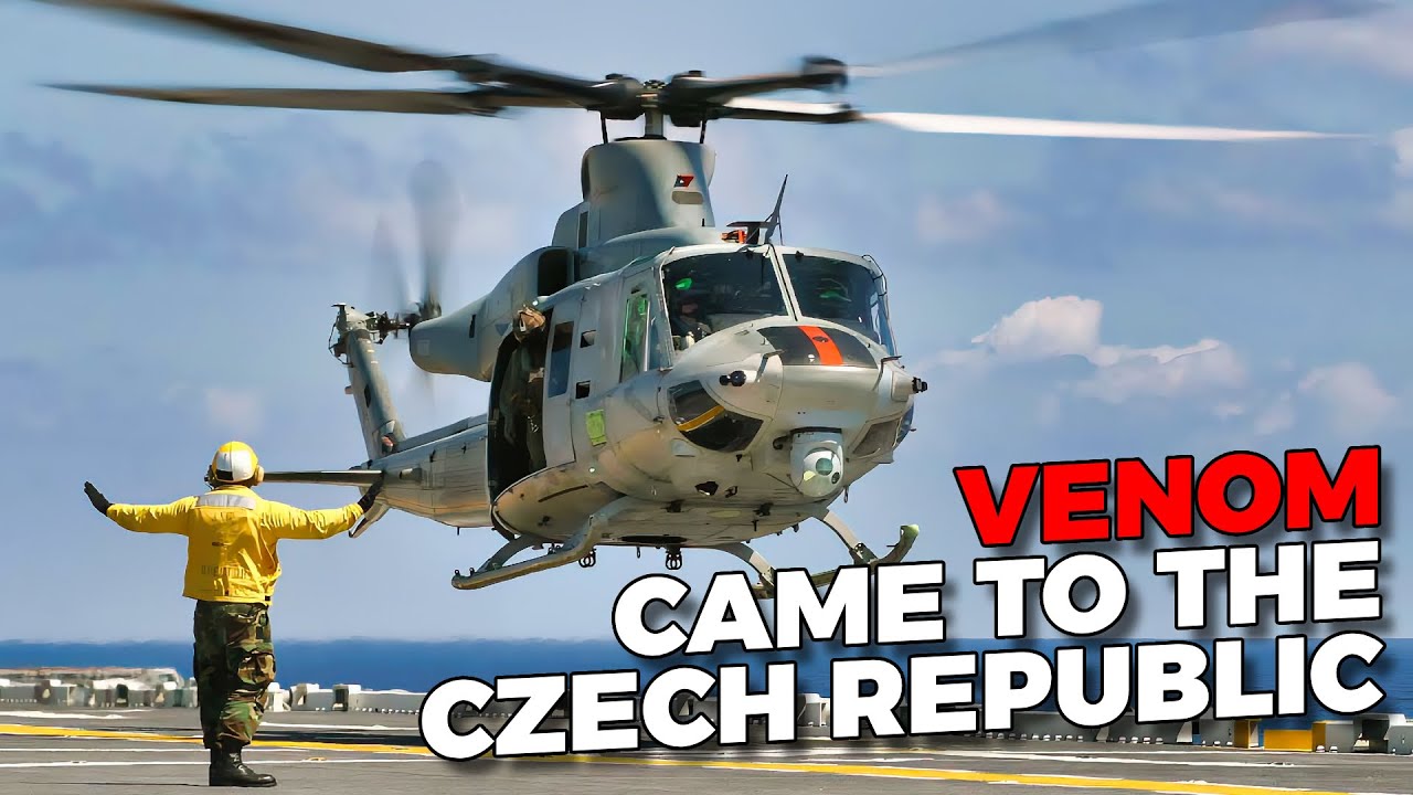 Czech Army has received a new batch of Bell UH-1Y Venom helicopters