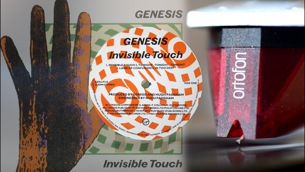 Genesis - Invisible Touch / Tonight, Tonight, Tonight / Land Of Confusion - 1986 / Vinyl, LP