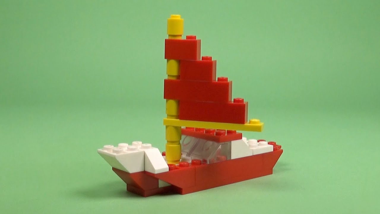 LEGO Boat 001 Building Instructions - Basic 1609 