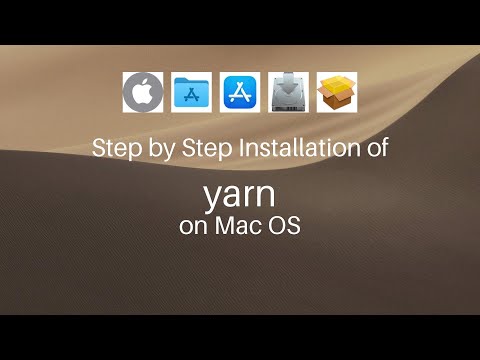 ✅ Solved - Download & install yarn on Mac OS (Sonoma, Sequoia, Ventura) via Homebrew / brew