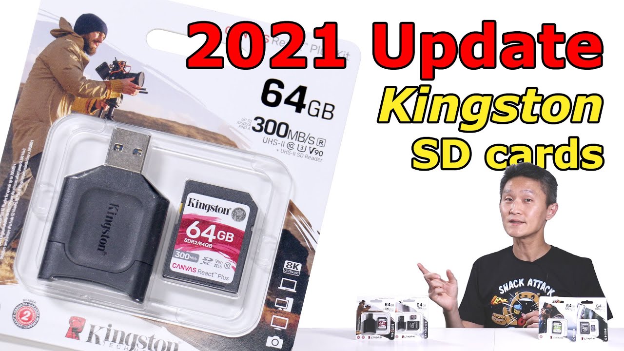 Kingston 2021 Memory Card Update