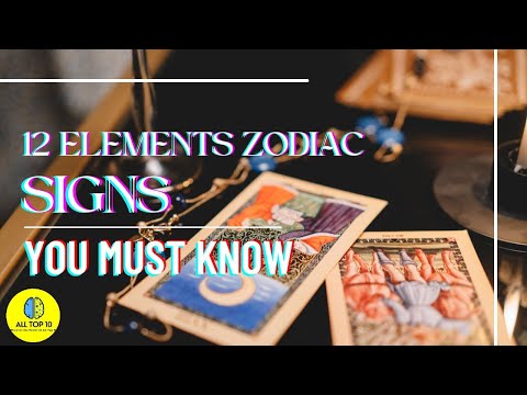 The Element For Each 12 Zodiac Sign You Must Know