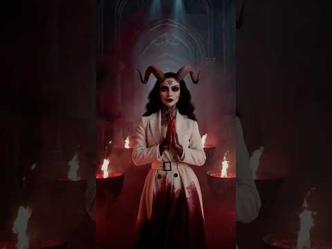 "Daughters of the Pale Mother" - Redesigned #sora #openai #lilith #demon #goth #gothgirl #pentagram