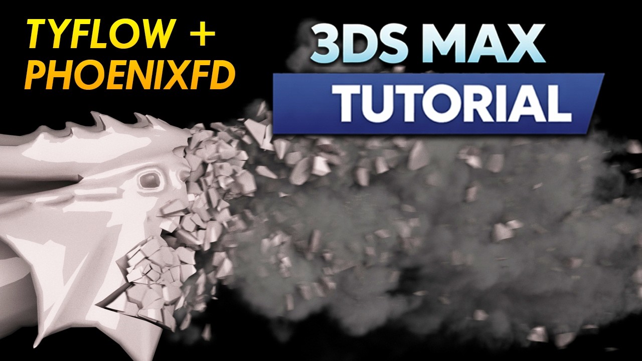 TyFlow n PhoenxFD destruction tutorial