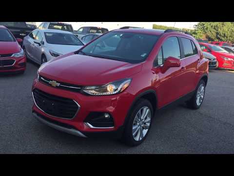 2017 Chevrolet Trax Premier AWD Red Hot Roy Nichols Motors Courtice ON