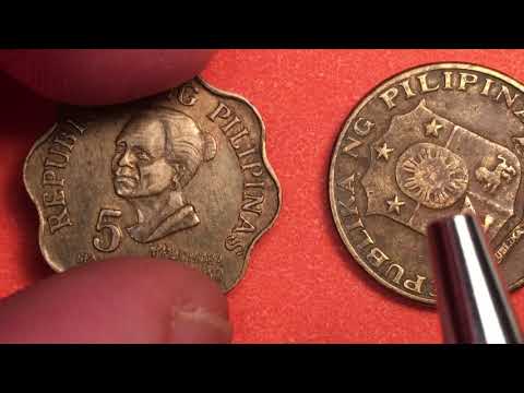 1968 Limang Sentimos Pilipinas - 5 Sentimos Philippines - Melchora Aquino