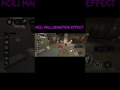 Noli Hallucination effect in early access #forsaken #roblox #shorts #noli #myth #hallucination #edit