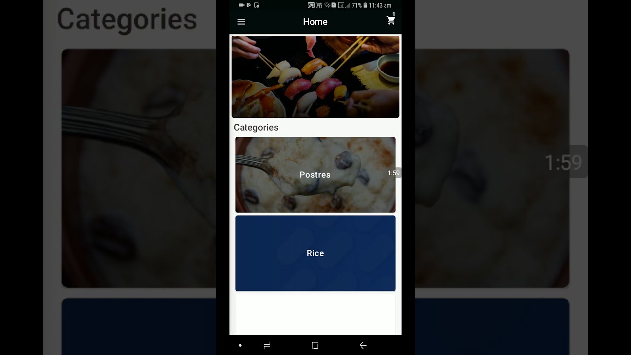 Flutter Restaurant Mobile App Features