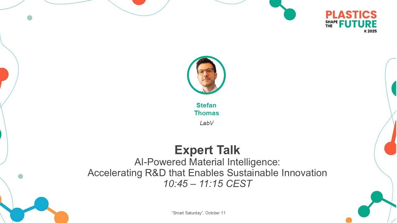 K 2025 Keynote: AI-Powered Material Intelligence