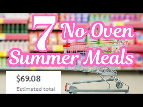 Week # 30- Easy Weekly Meal Plan & Walmart meals under $10