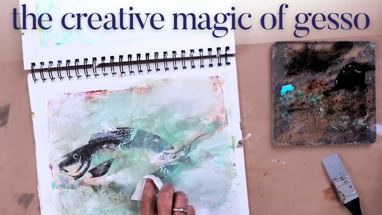 How I Use Gesso In My Art | Full Training!