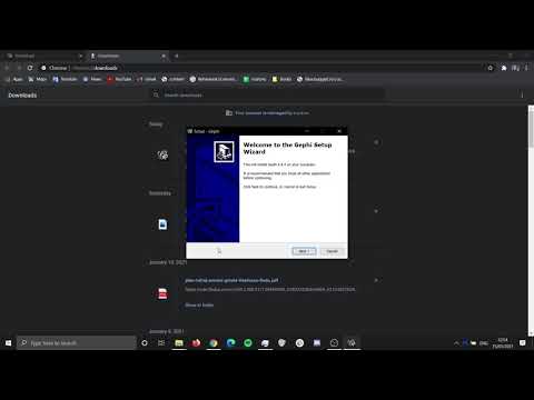 How to Download and Install Gephi 2021
