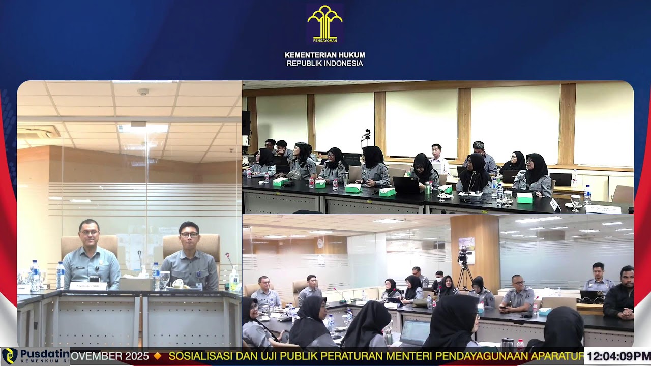 UJI PUBLIK RANCANGAN PERATURAN MENTERI PENDAYAGUNAAN APARATUR NEGARA DAN REFORMASI BIROKRASI HARI -2