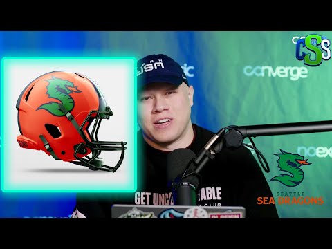 Seattle SeaDragons 2023 uniform reveal! Did the XFL get these right, or do they need a re-do?