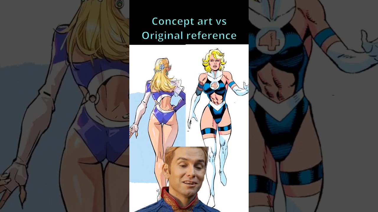 Concept Art Vs Original Reference Is Insane... - Marvel Rivals