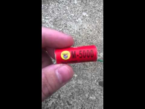 M5000 cracker by world class fireworks