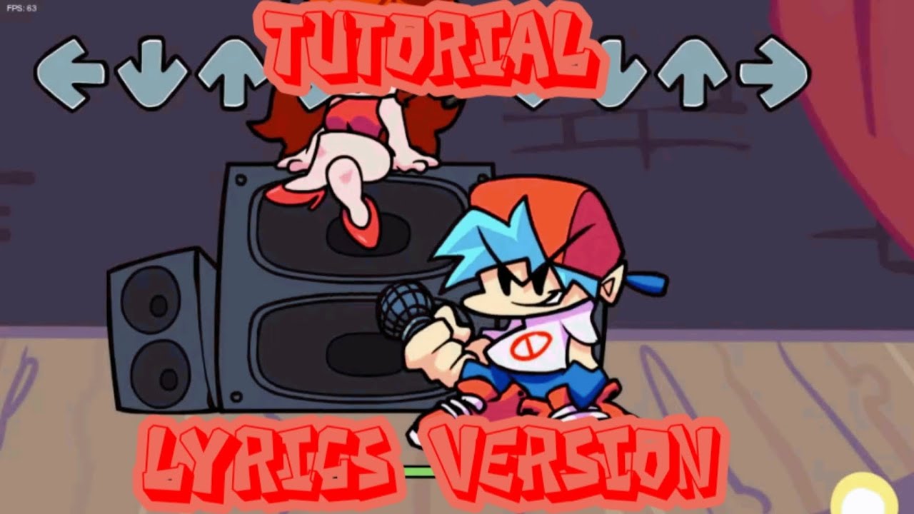 Friday Night Funkin': Tutorial - Lyrics Version 