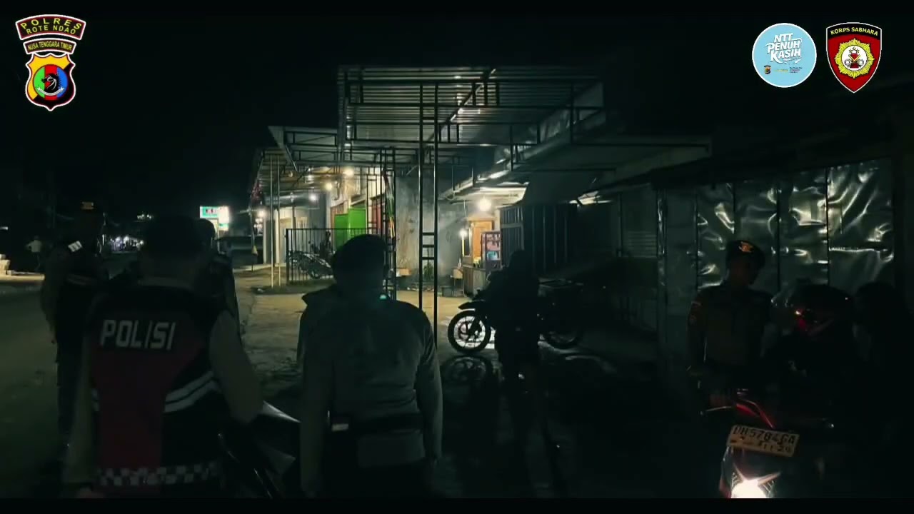 PATROLI MALAM SAT SAMAPTA POLRES ROTE NDAO