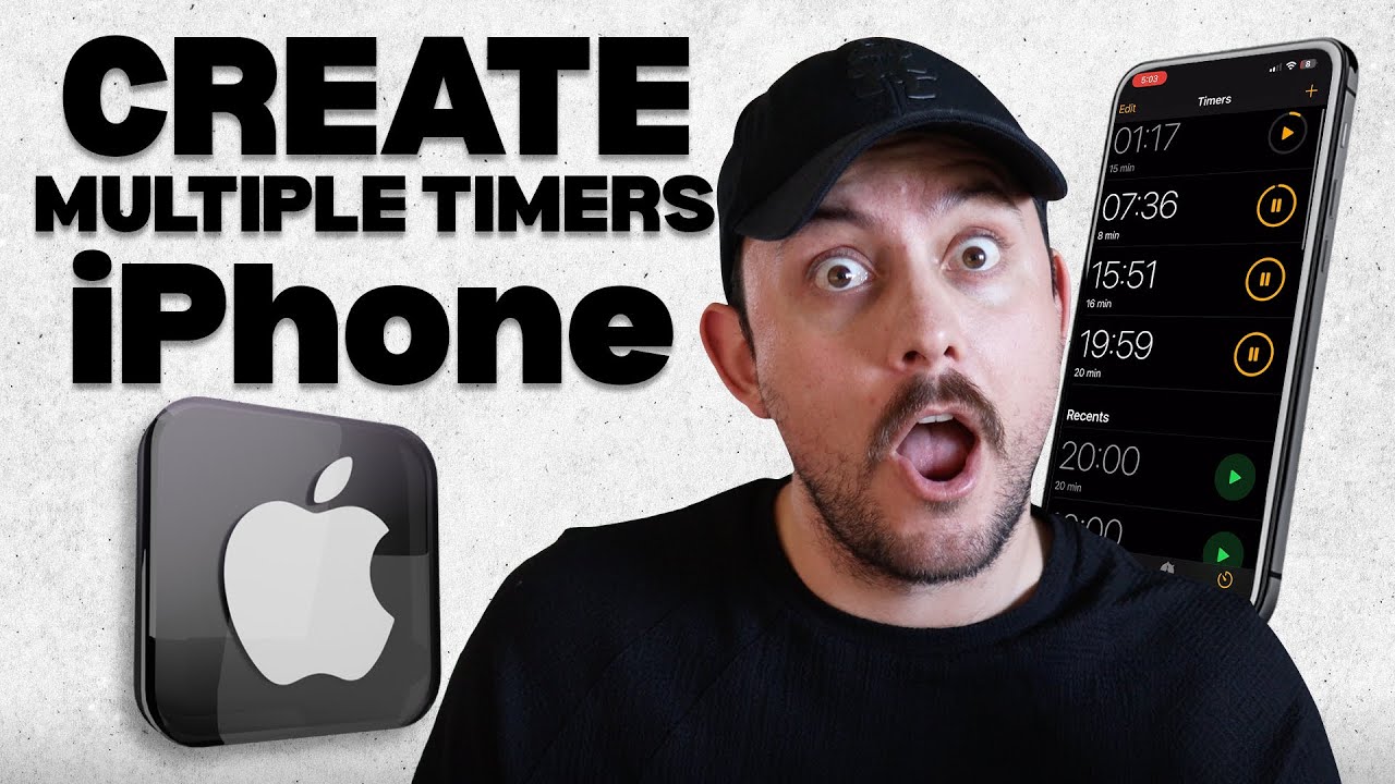 How to Create Multiple Timers on iPhone (Clock App Tutorial)
