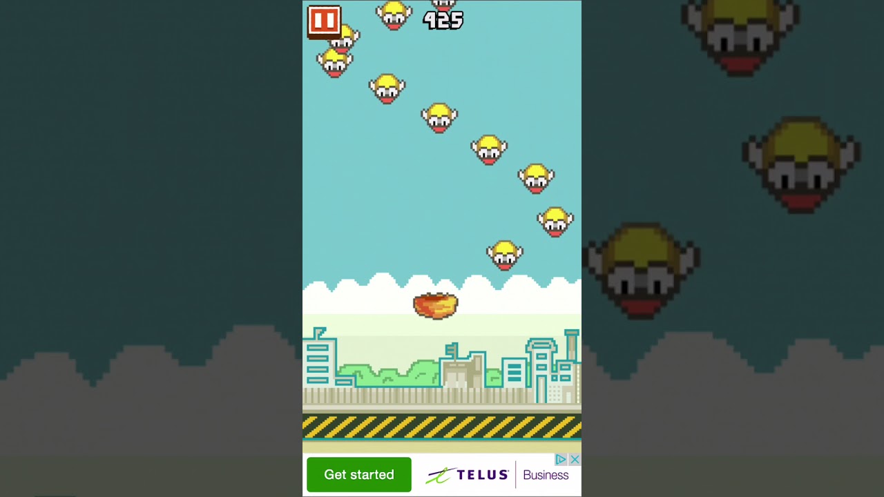 Flappy Fall High Score 1100+