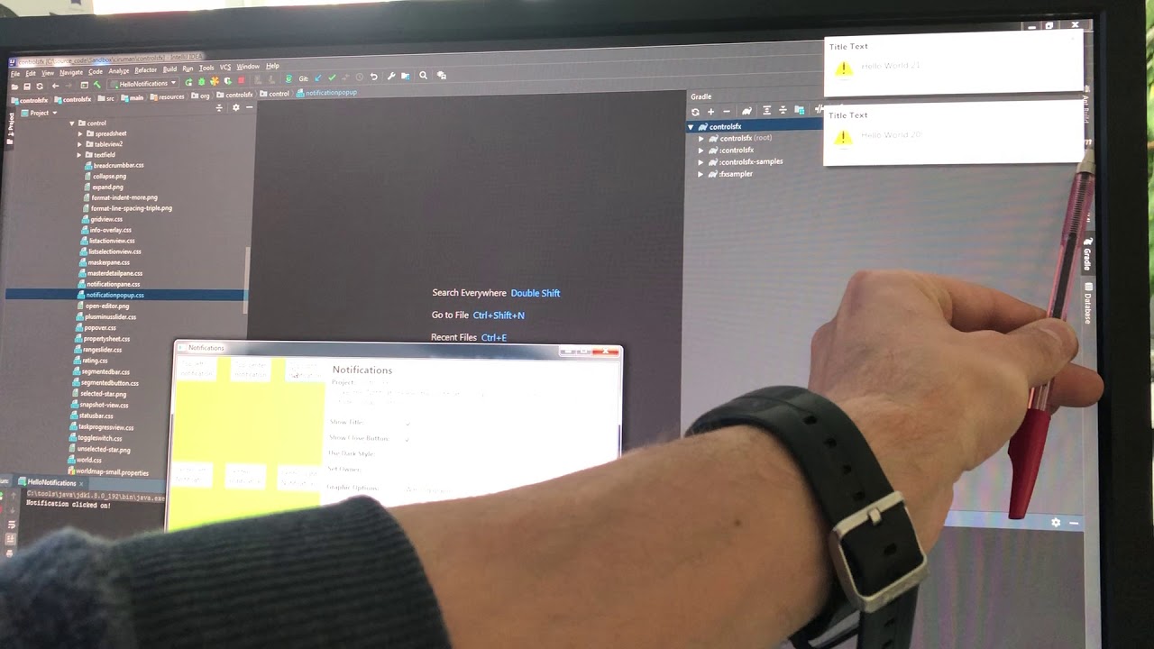 ControlsFX Notifications - correct padding