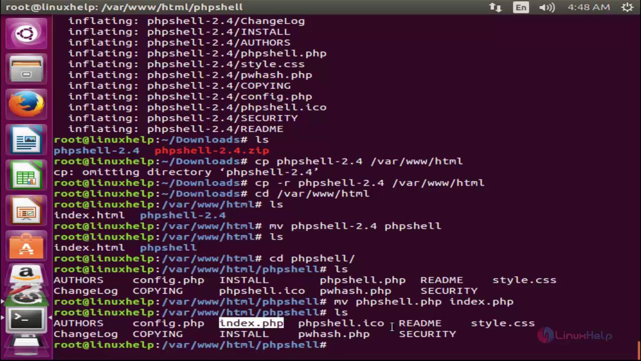 How To Explore Linux Shell Remotely Using PHP Shell