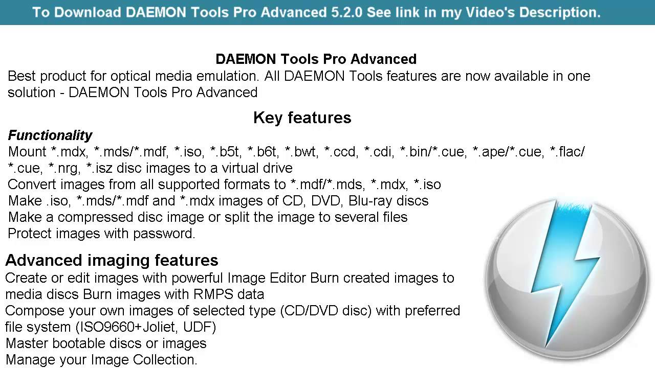 DAEMON Tools Pro Advanced 5.2.0 - DAEMON Tools Pro Advanced - Download DAEMON Tools Pro Free