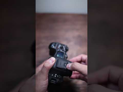 Canon R5 Mark II - HOTSHOE TRICK! #shorts #canon #canonr5markii #r5