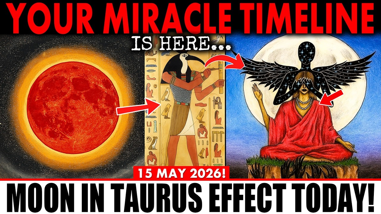 CHOSEN ONE: May 15th Moon Enters Taurus — God Activates Your Miracle Timeline TODAY