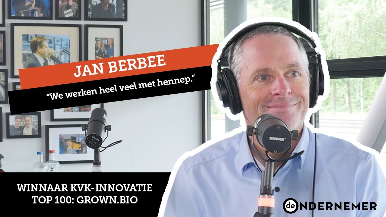 Winnaar van de KVK-innovatie top 100: Grown.bio