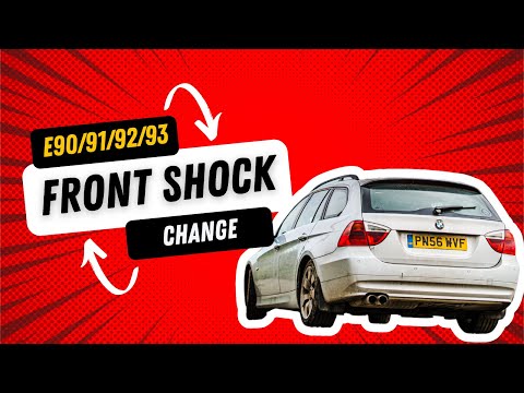 How to Change the Front Shock on an E90/91/92/93 in Under 3 Minutes [4K]