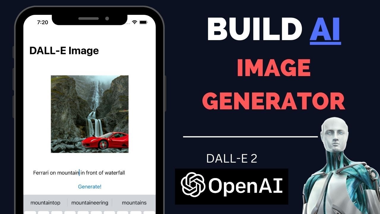 Build AI Image Generator with SwiftUI (OpenAI + DALLE-E) – iOS