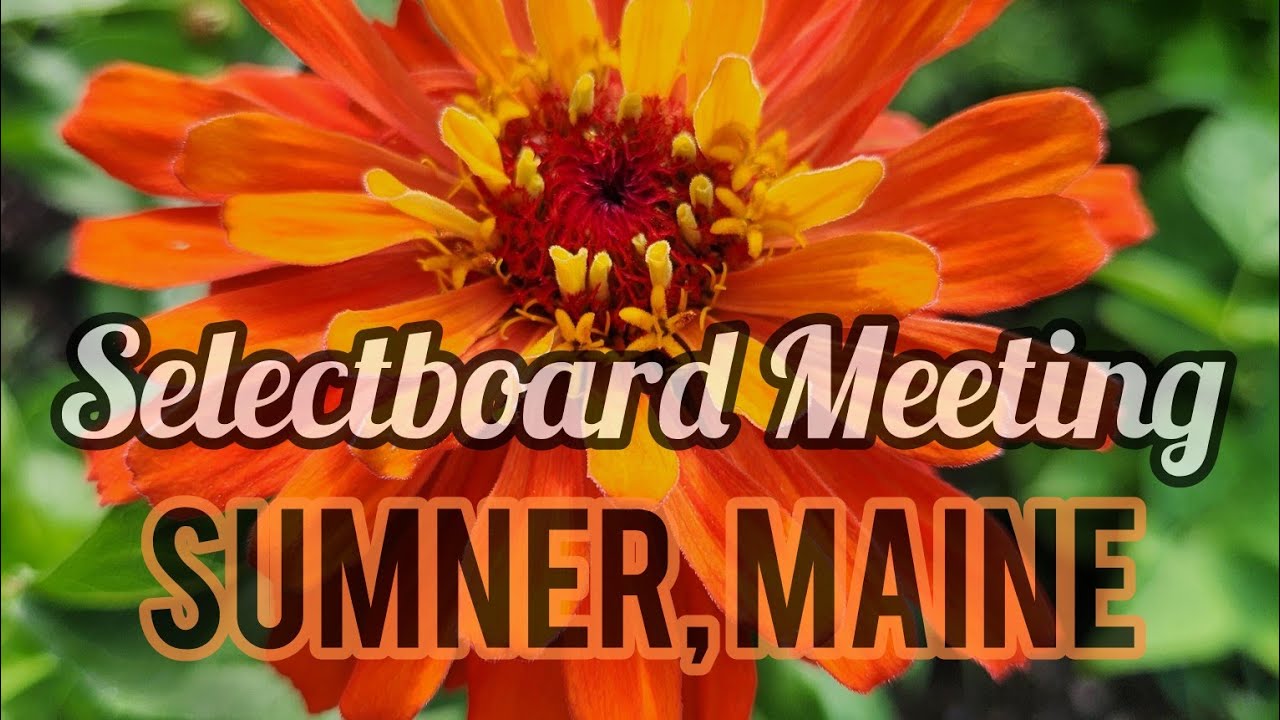 Selectboard Meeting 07-23-2024