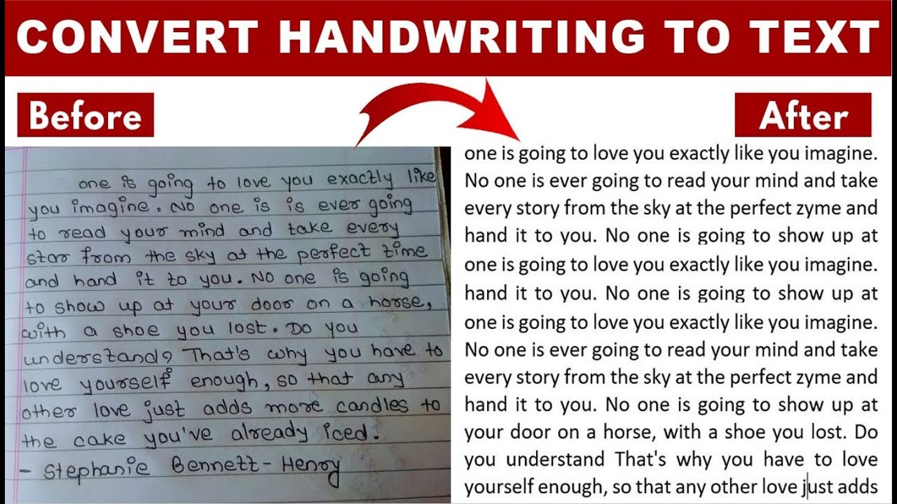 How to Convert Handwriting into Digital Text – Easy Step-by-Step Guide (2025)