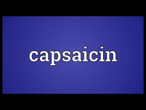 Capsaicin Meaning