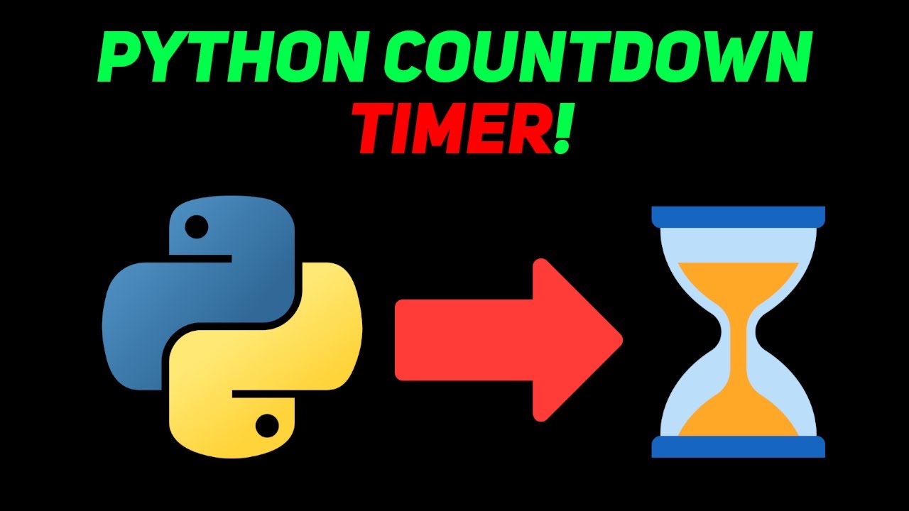 Build a Simple Countdown Timer with Tkinter in PYTHON