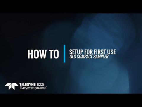 Teledyne ISCO GLS Sampler Setup How To Video