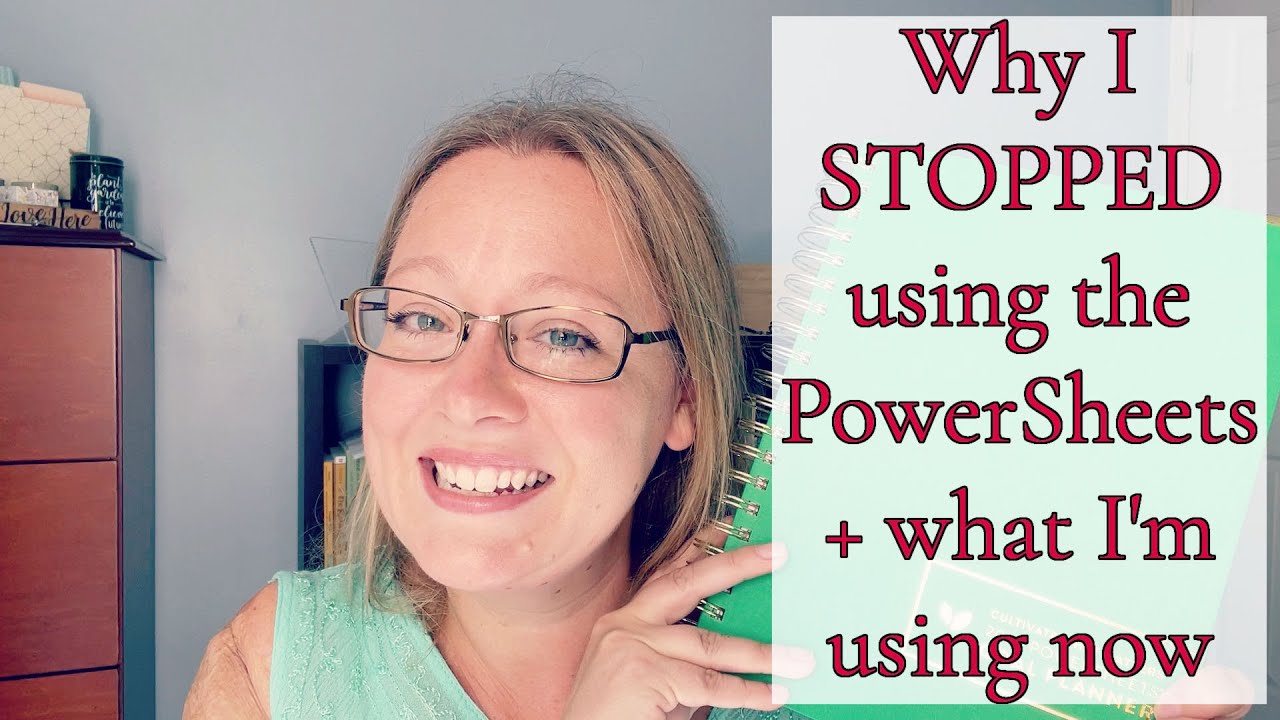 WHY I STOPPED USING POWERSHEETS || 2022 GOALS UPDATE