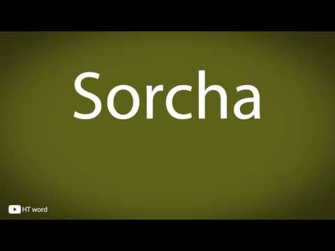 How to pronounce Sorcha