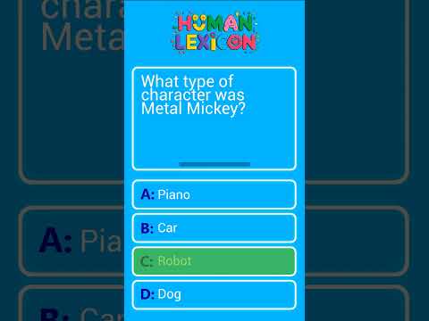 What type of character was Metal Mickey?