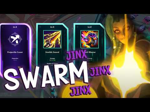 (SWARM) JINX Gameplay This build slaps A$$