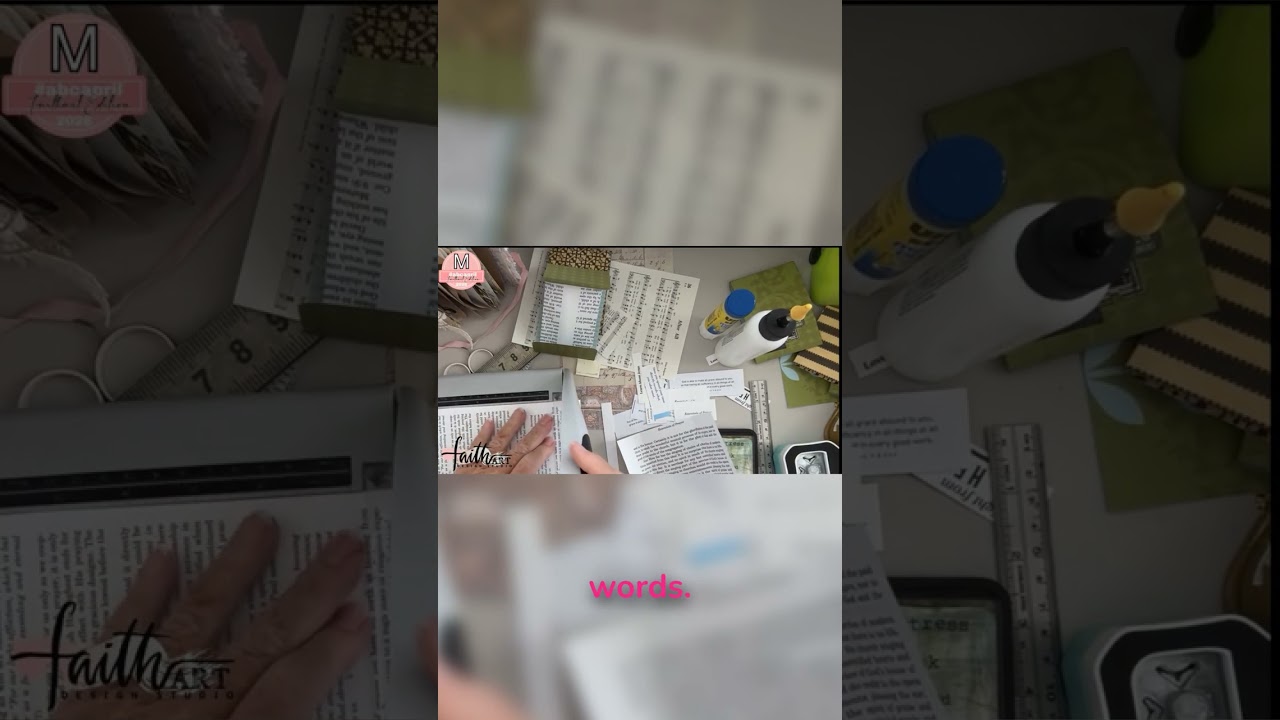 How to Turn Book Pages Into Matchbook Tubes