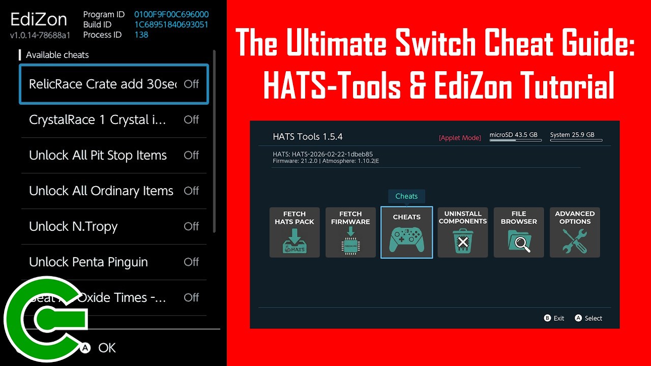 UNLOCK EVERYTHING! HOW TO DOWNLOAD & APPLY CHEATS ON SWITCH (THE EASY WAY)