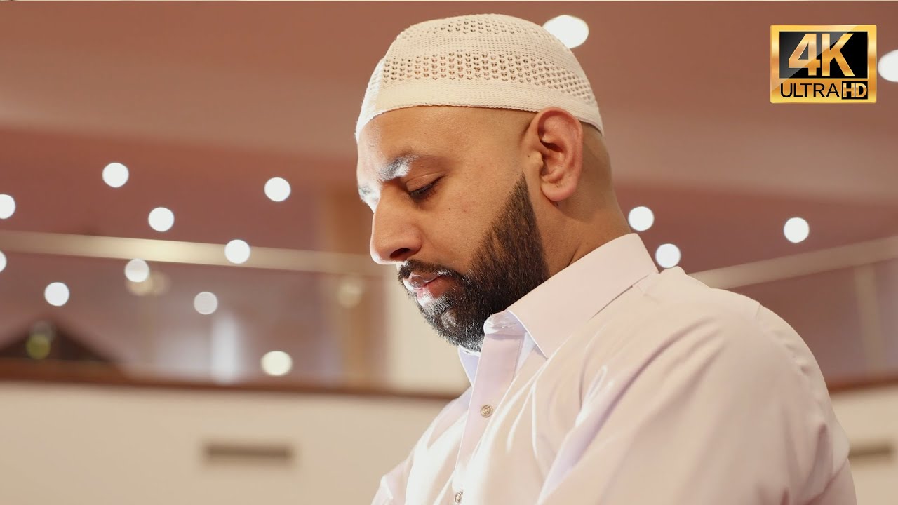 Sacred Serenity: Young Muslim Man's Ramadan Prayer in Mosque | 4K Royalty-Free Stock Video