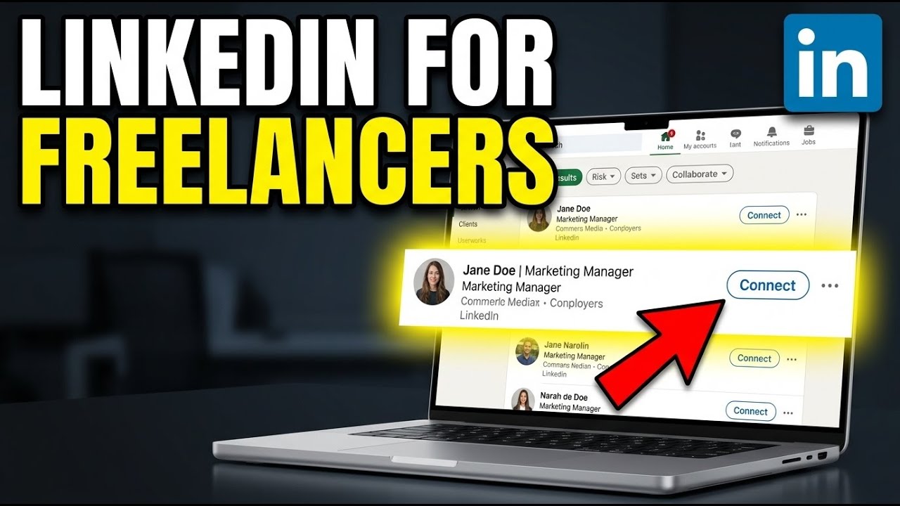 How to use LinkedIn to Network as a Freelancer - Quick Tutorial