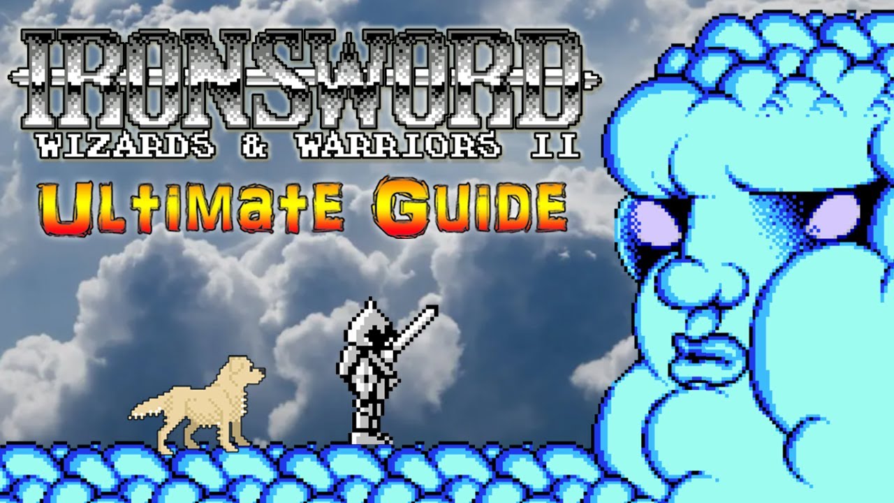 #IronSword IronSword: Wizards & Warriors II NES - ULTIMATE GUIDE -ALL Secret Rooms, ALL Bosses, 100%