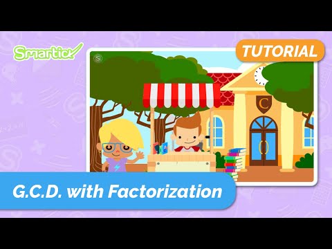 Greatest Common Divisor (GCD) with Factorization [FOR KIDS]