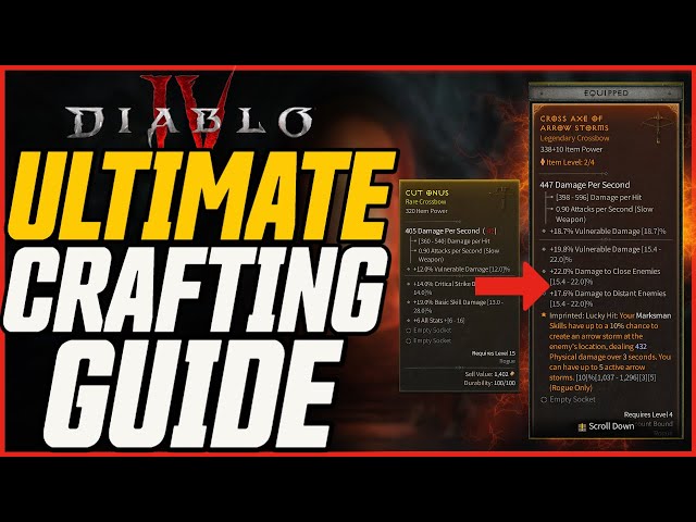 God Rolls: How to identify weapon and armor god rolls in Diablo 4