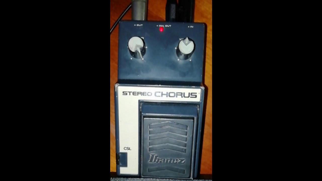 IBANEZ CSL Chorus pedal